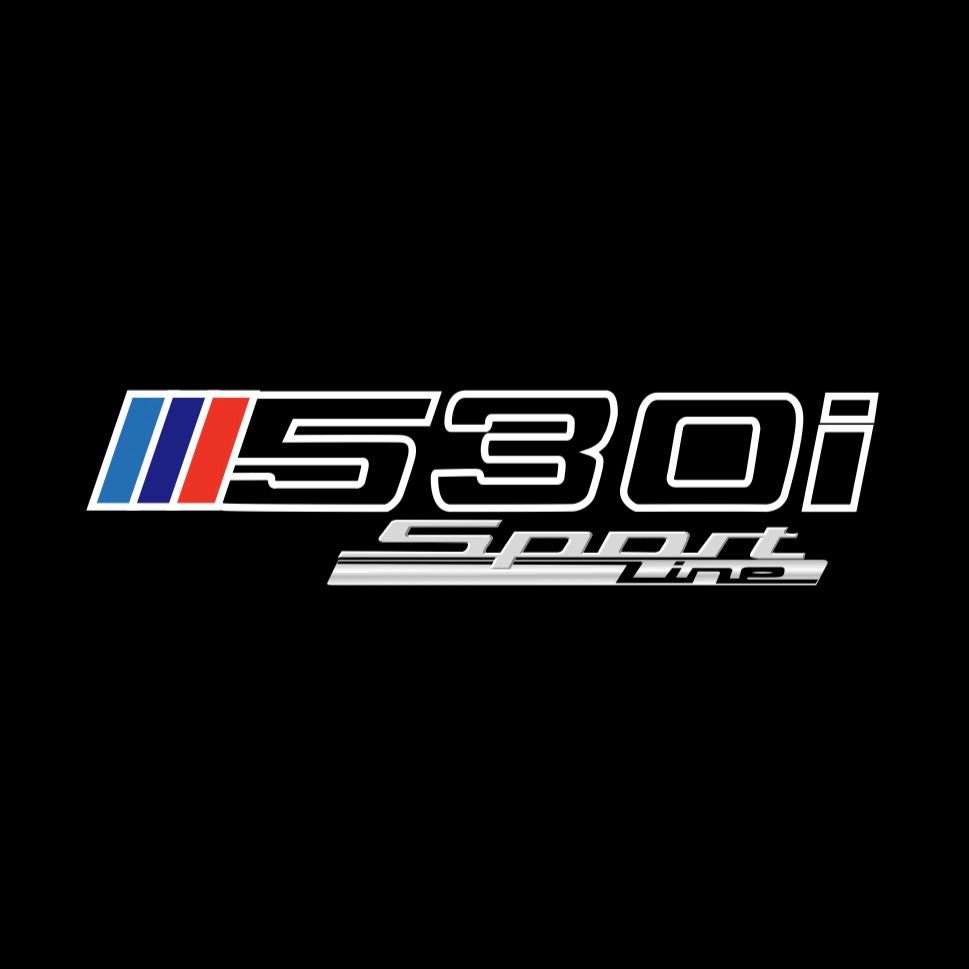 BMW 5 SERIES 530 i LOGO PROJECTOT LIGHTS (quantity 1 = 1 sets/2 door l ...
