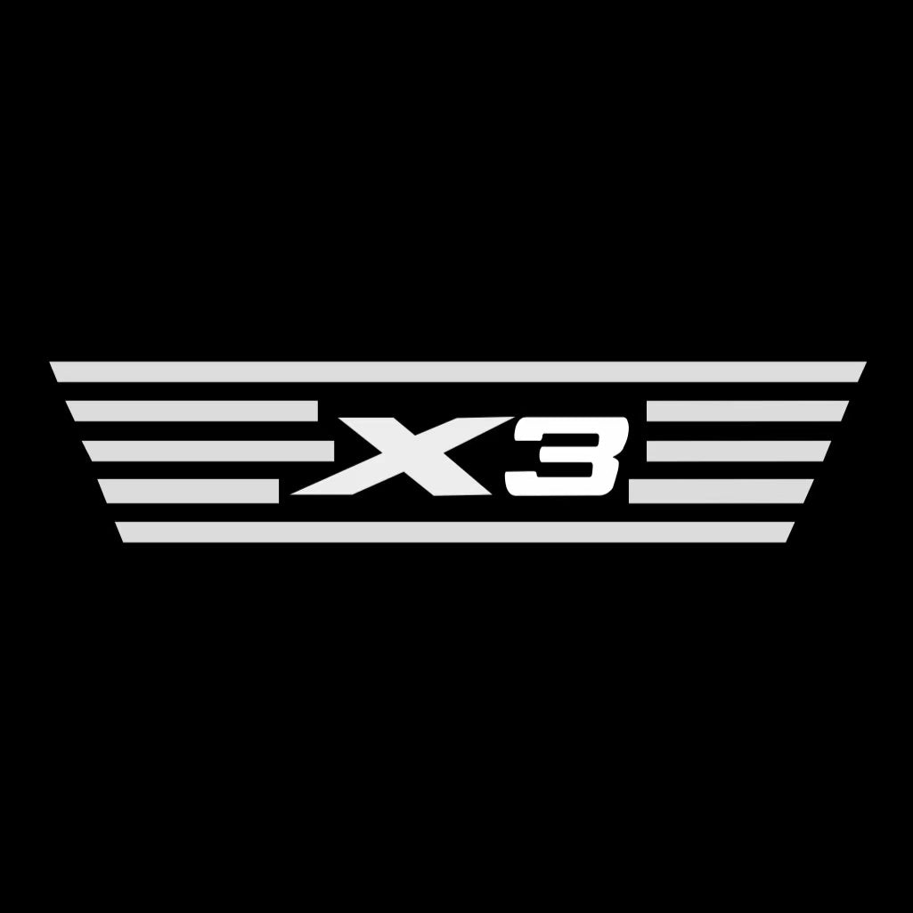 BMW X3 LOGO PROJECTOT LIGHTS (quantity 1 = 1 sets/2 door lights) Nr.60 ...