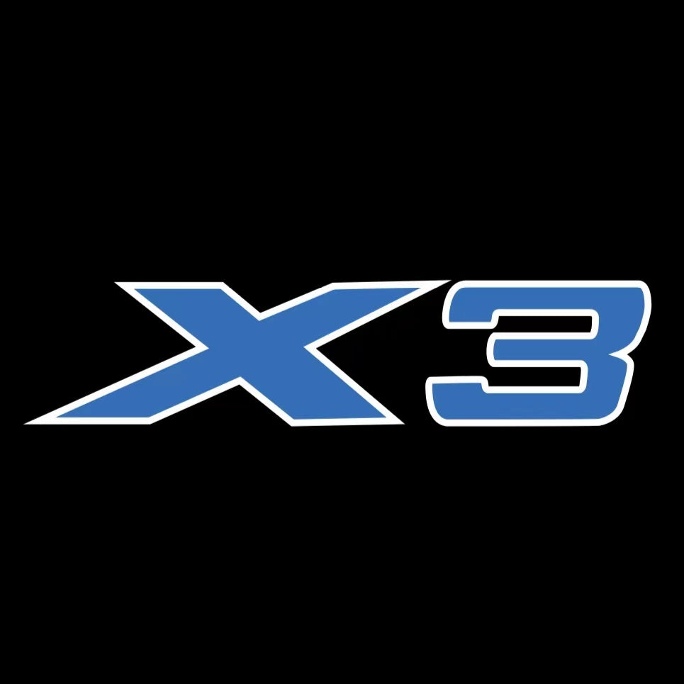BMW X3 LOGO PROJECTOT LIGHTS (quantity 1 = 1 sets/2 door lights) Nr.60 ...