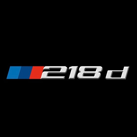 BMW 2 SERIES 218 LOGO PROJECTOT LIGHTS (quantity 1 = 1 sets/2 door lig ...
