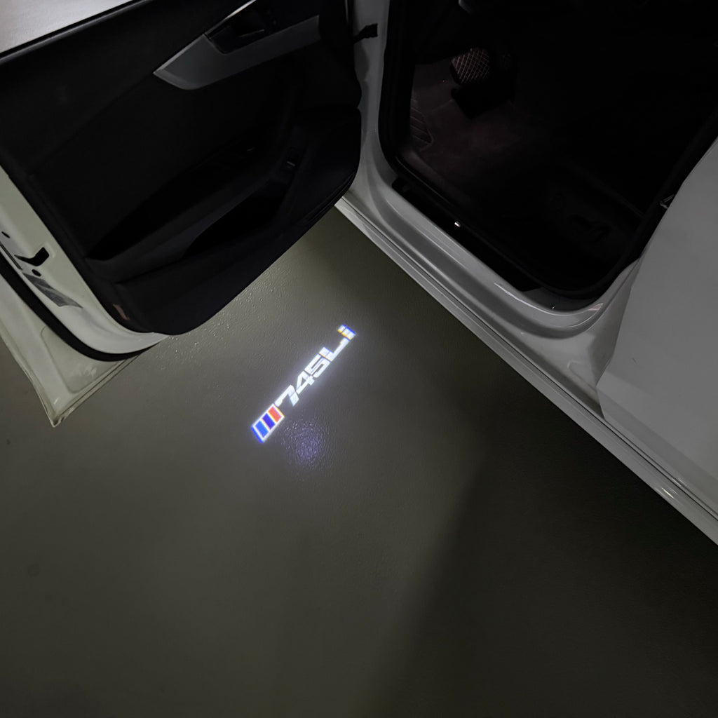 BMW 7 SERIES 745 Li LOGO PROJECTOT LIGHTS (quantity 1 = 1 sets/2 door ...
