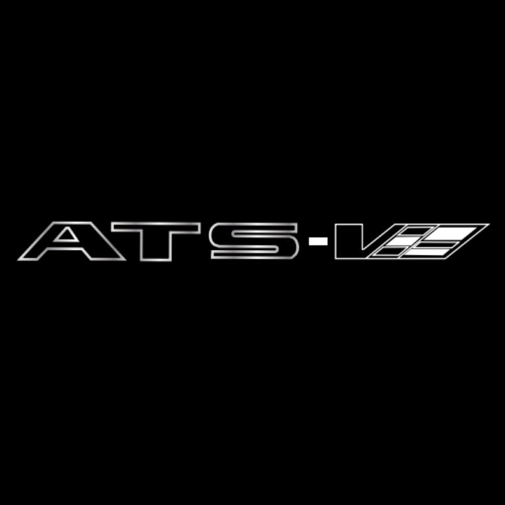 CADILLAC ATS LOGO PROJECTOT LIGHTS Nr.9783 (quantity 1 = 2 Logo Films ...