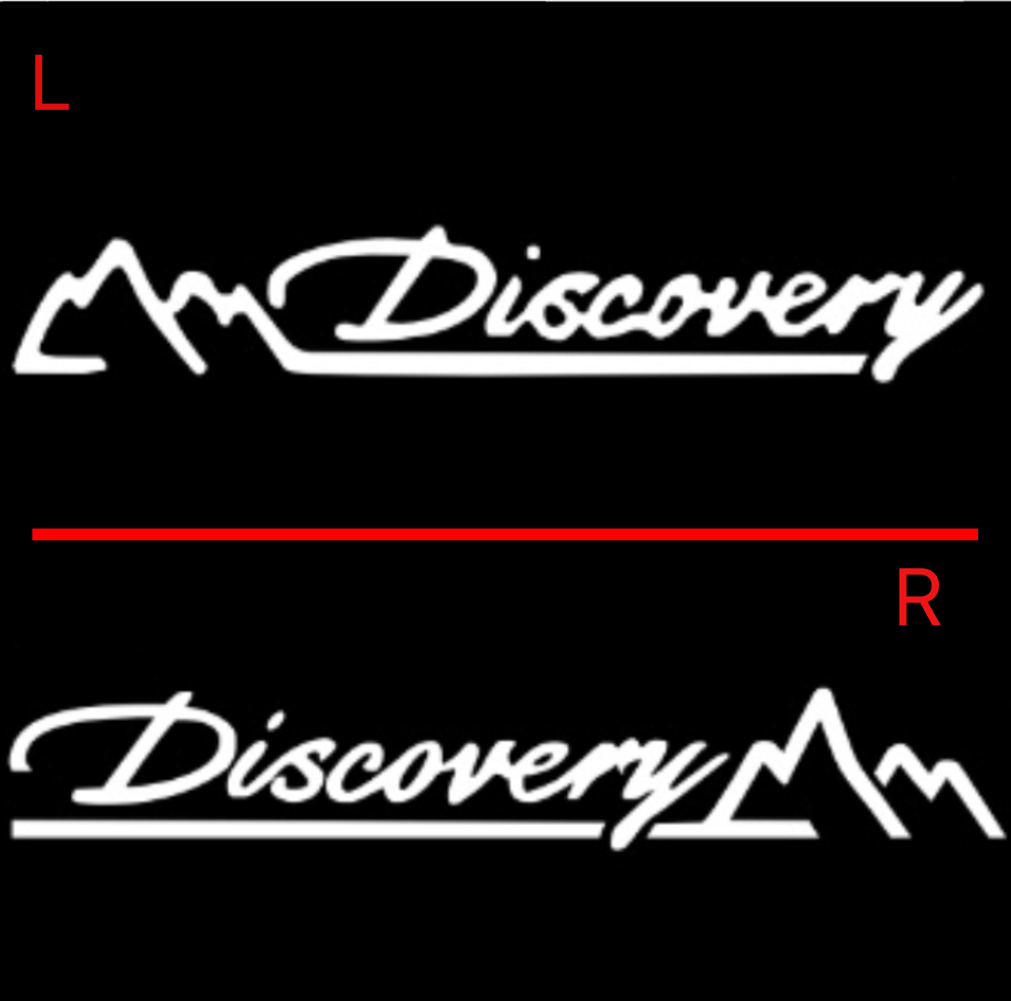 Land Rover DISCOVERY LOGO PROJECROTR LIGHTS Nr.1145 (quantity 1 = 1 se ...