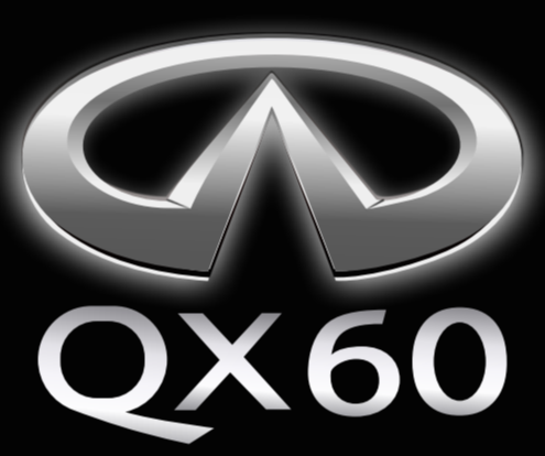 INFINITI QX60 LOGO PROJECROTR LIGHTS Nr.88 (quantity 1 = 1 sets/2 door